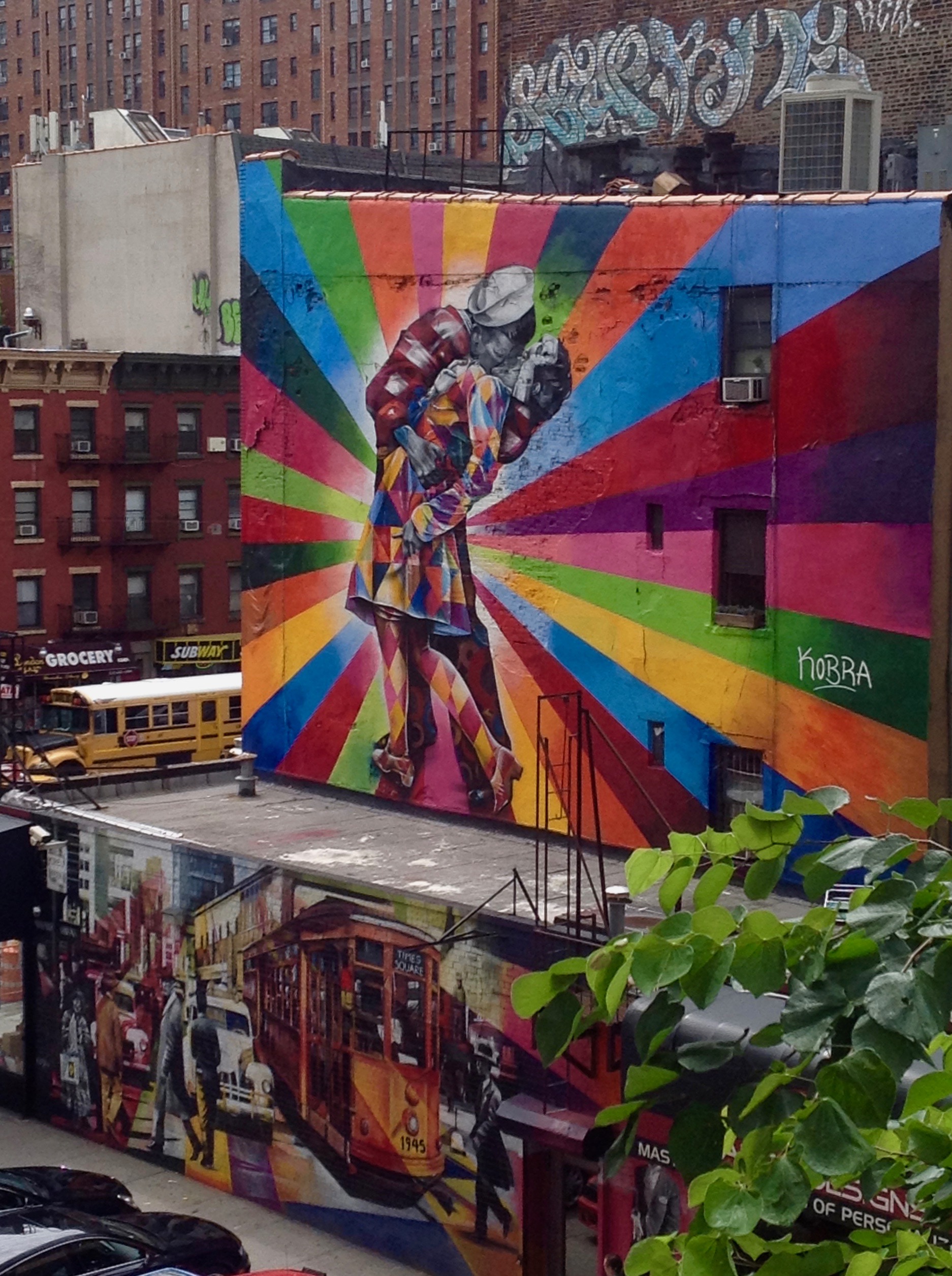 Eduardo Kobra New York S Street Art A True Love Story That Begins